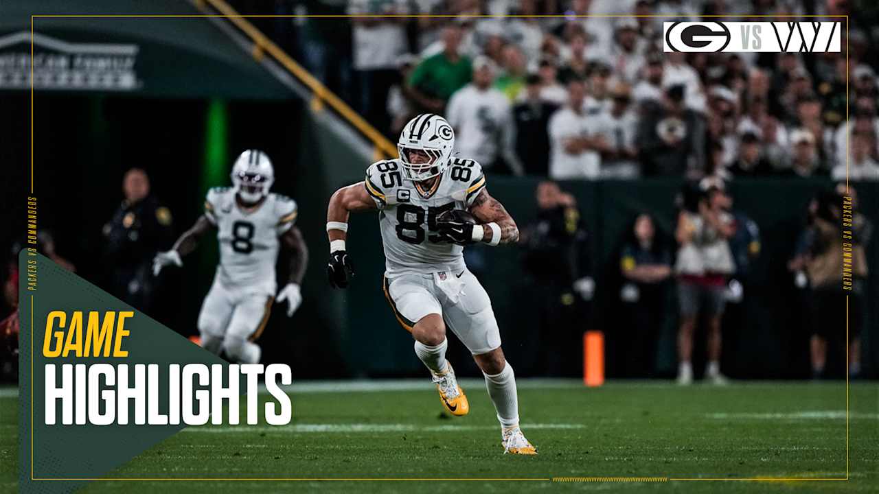 Jordan Love hits Tucker Kraft DEEP | Packers vs. Commanders