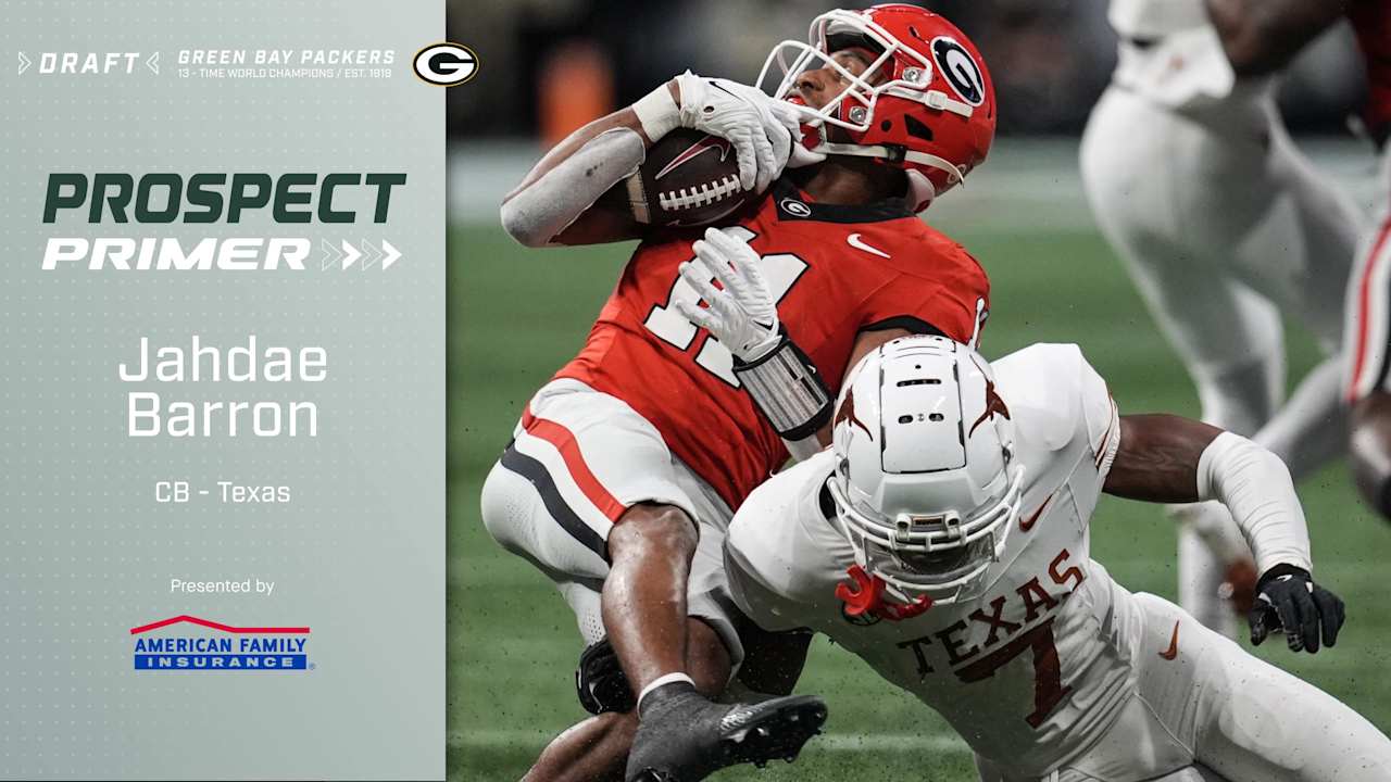 Prospect Primer: Jahdae Barron, CB, Texas