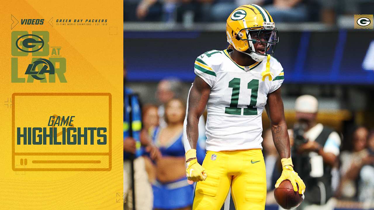 Jayden Reed catches 53-yard pass through triple coverage | Packers vs. Rams