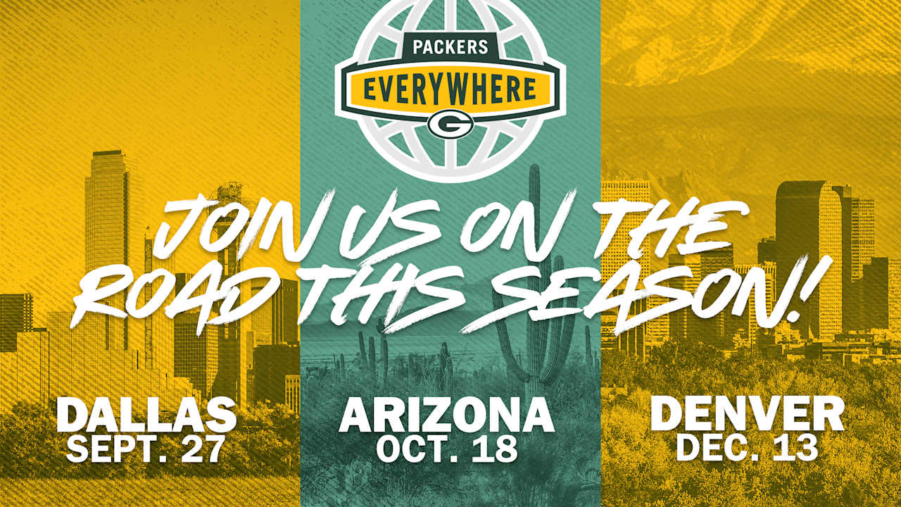 Packers Everywhere to host free pep rallies for fans at three away ...