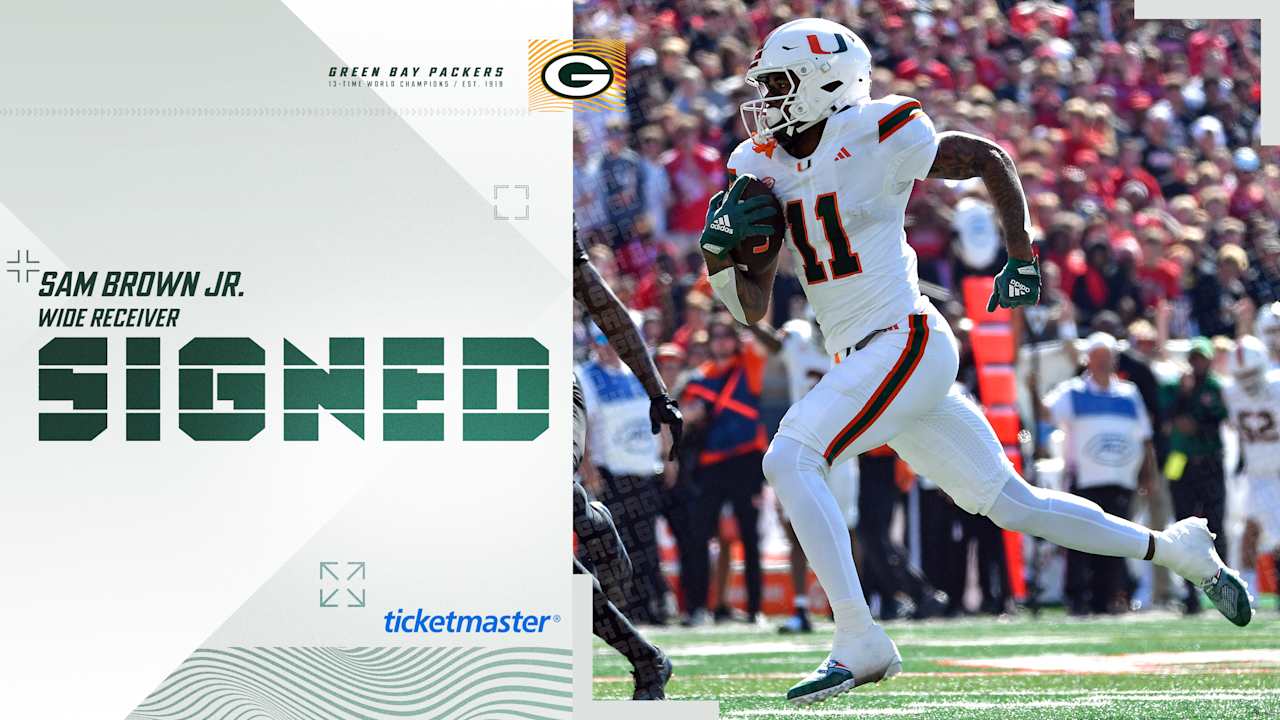 Packers sign WR Sam Brown Jr.