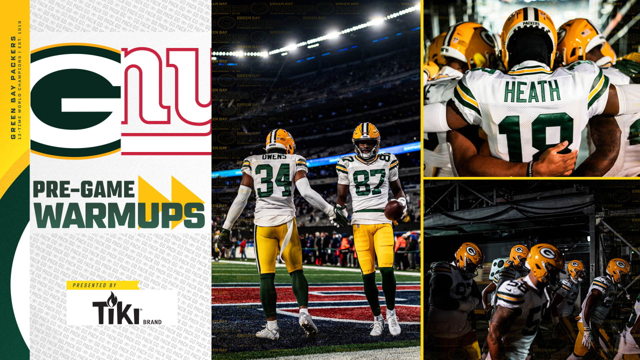 Best photos from Packers-Giants pregame | Week 14