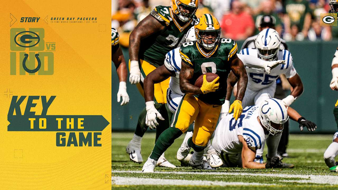 Key to the game: Josh Jacobs, Packers’ run game made it happen vs. Colts