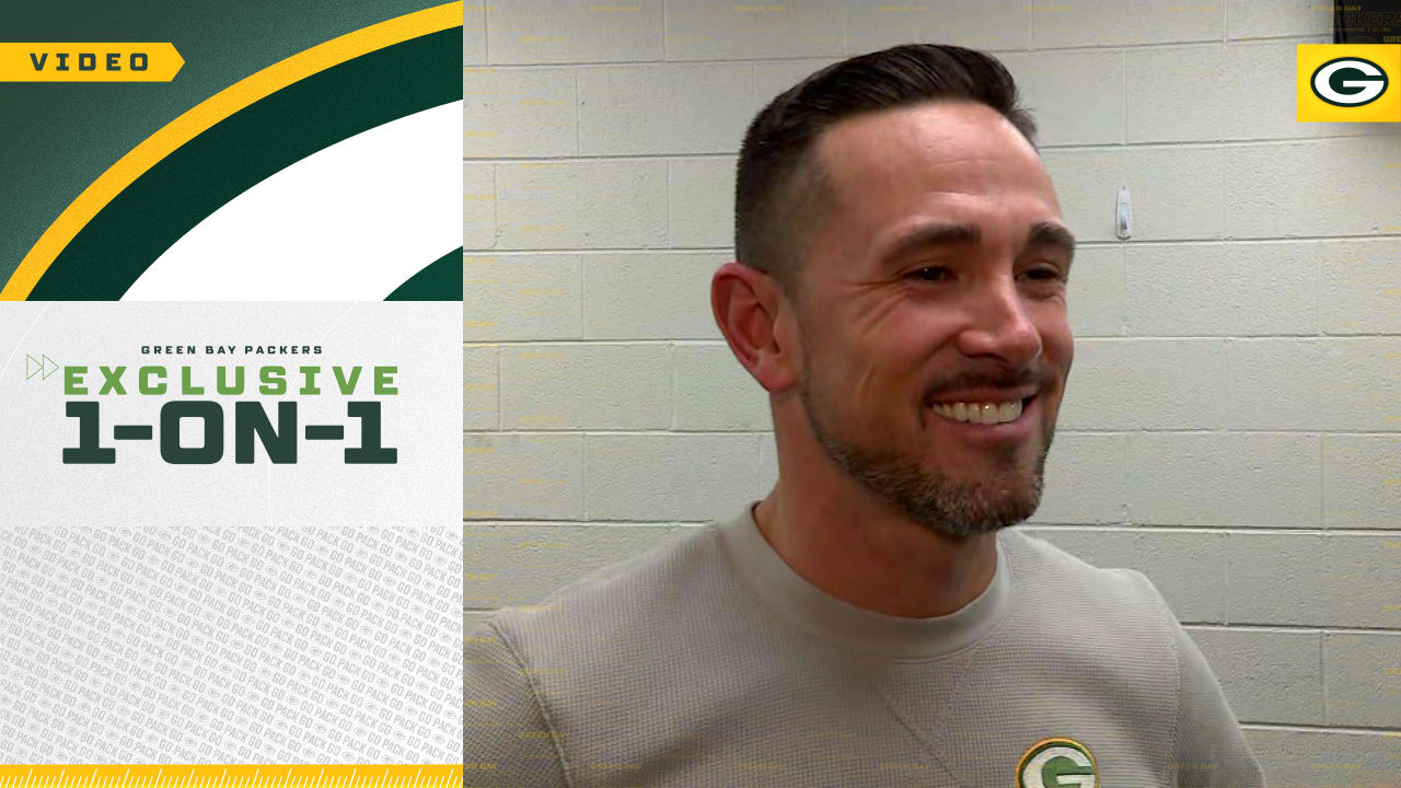 Matt LaFleur 1-on-1: 'It's absolutely one that we'll remember for a ...