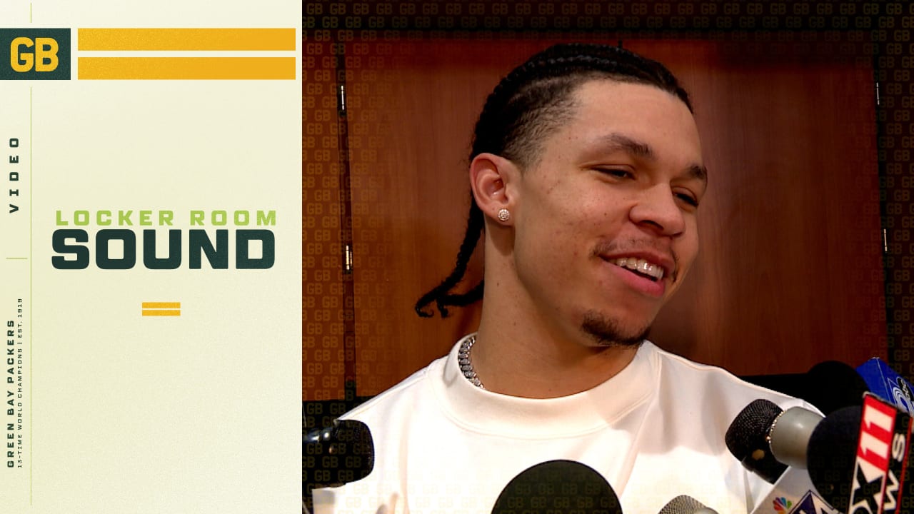 Christian Watson says it was great to come out on top in a close game