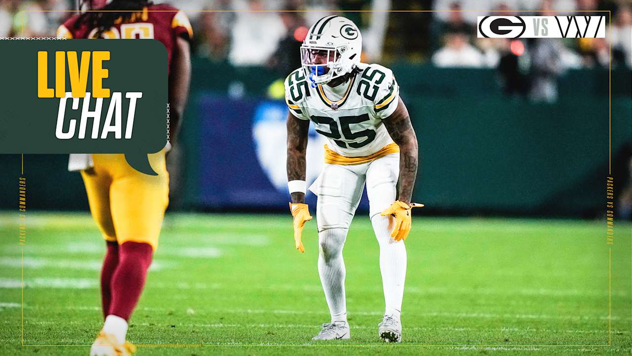 Live Chat: Packers vs. Commanders | Week 2