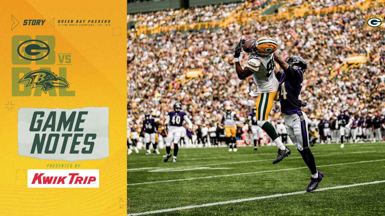 Game notes: Packers’ skill-position players state their case in finale