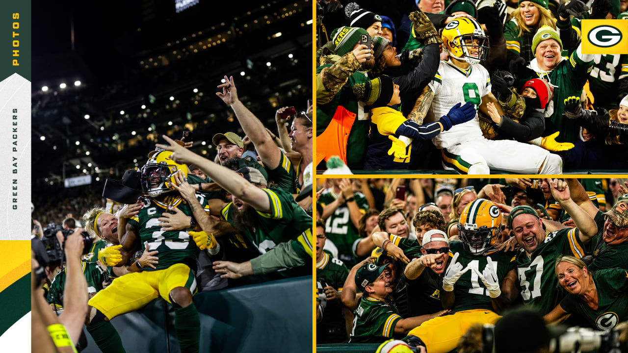 Packers celebrate Lambeau Leap Day!