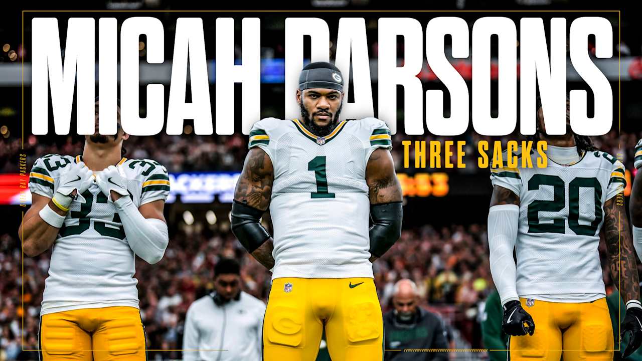 Photos: Micah Parsons' first sack hat trick