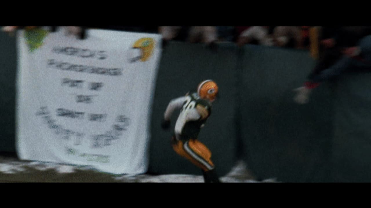 The first Lambeau Leap
