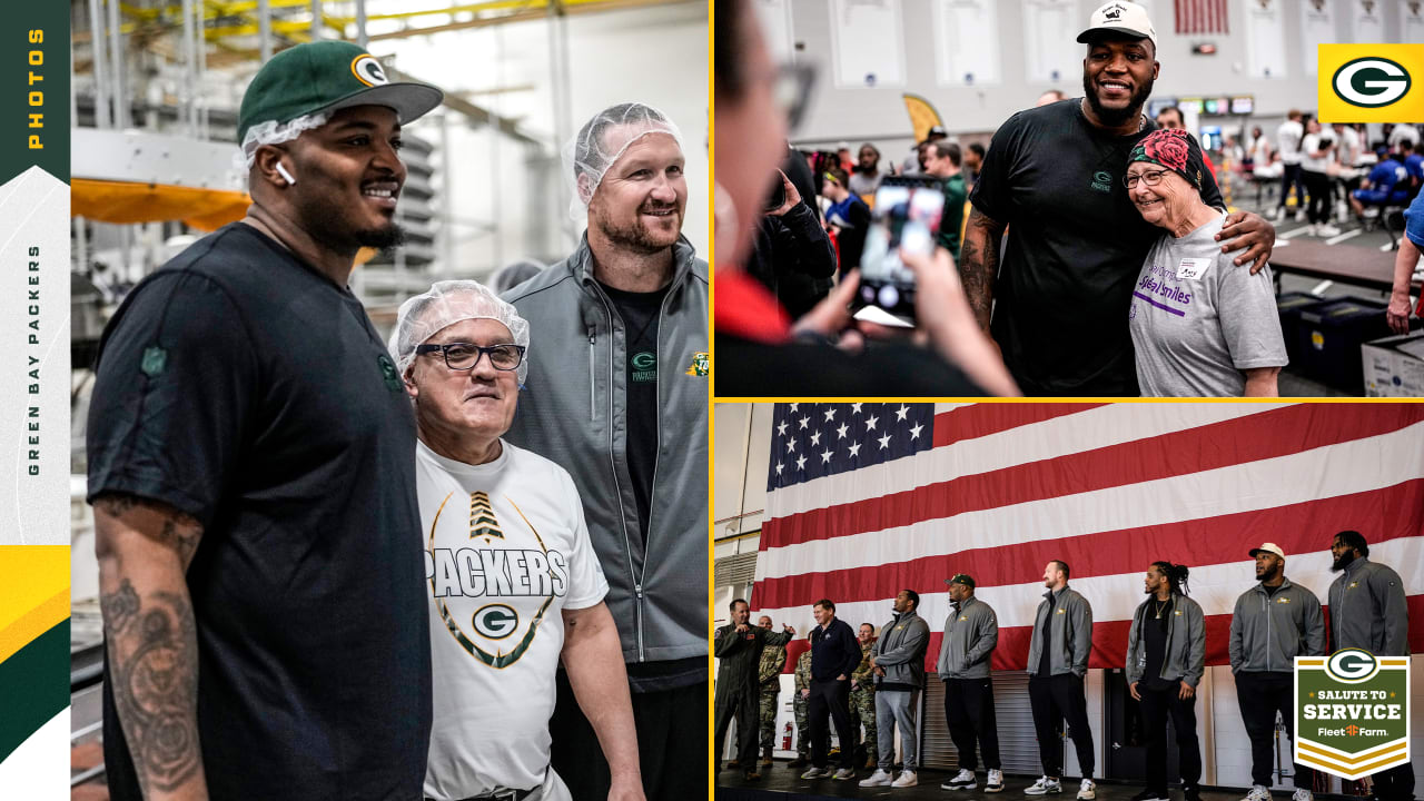 Tailgate Tour: Packers make special stops on final day of trip