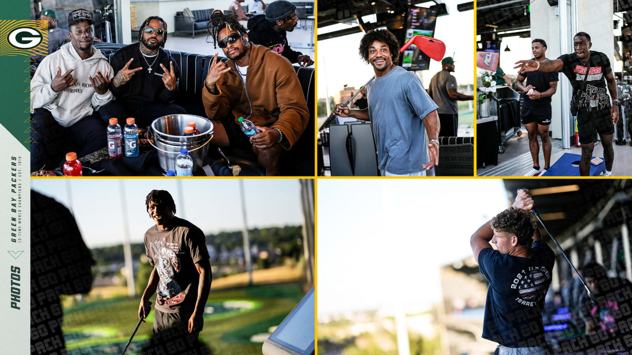 Photos: Packers enjoy team-building activity at Top Golf
