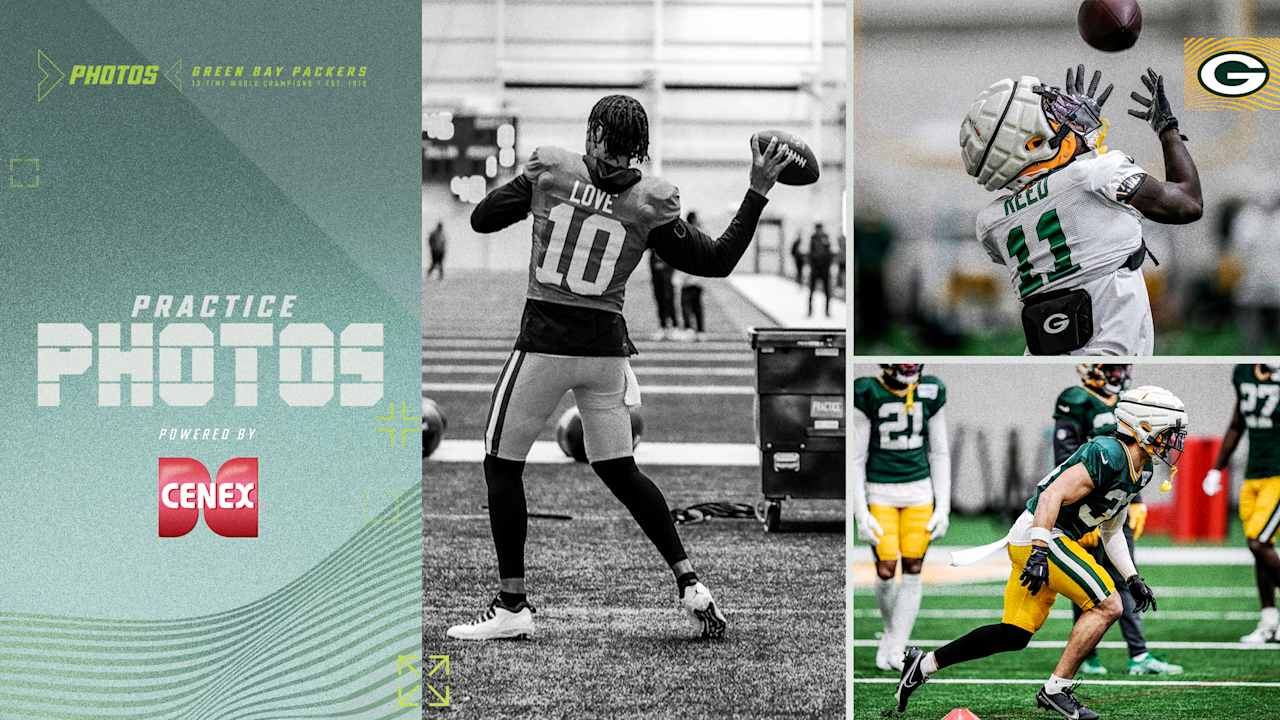 Photos: Packers practice indoors ahead of Week 12 matchup