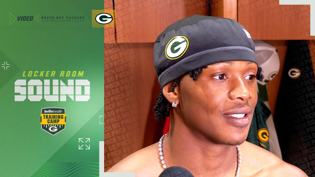 Dontayvion Wicks: 'To get better every day, that's the goal'