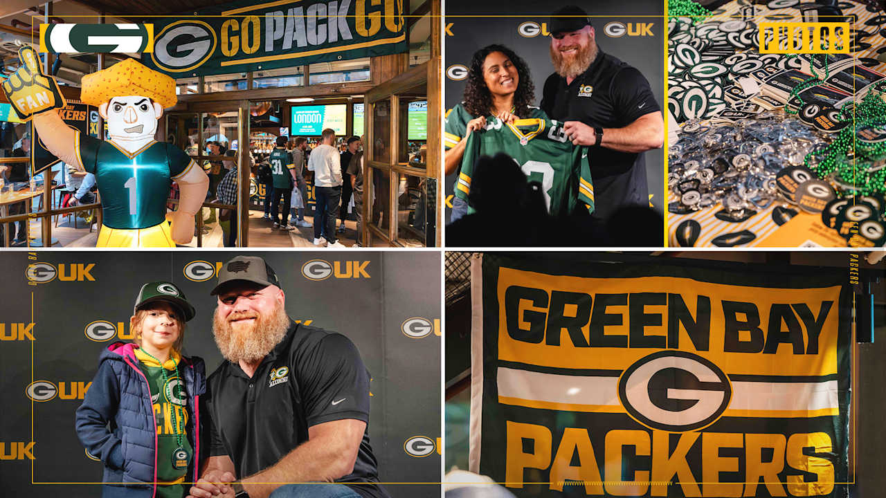 Photos: Fans attend Packers Huddle event in London