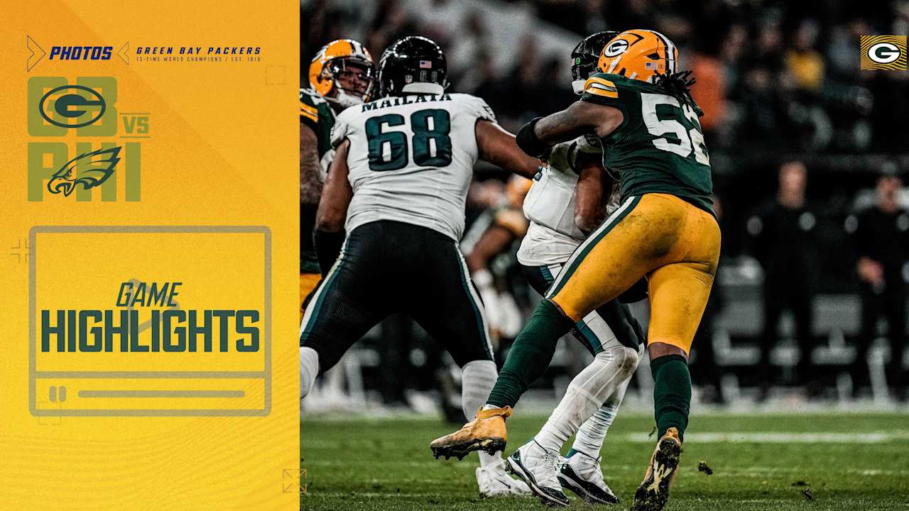 Rashan Gary with the third-down SACK | Packers vs. Eagles