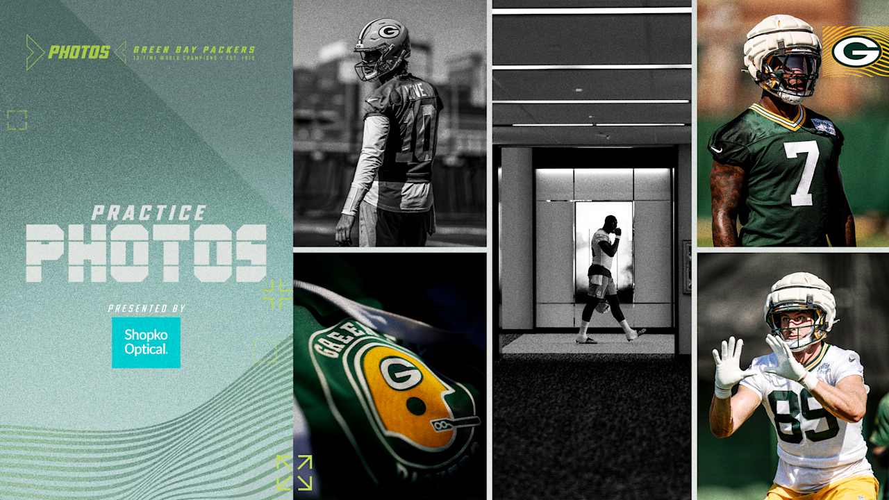 Photos: Packers hit the field for Wednesday practice, prep for Titans