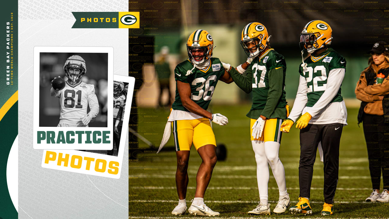 Photos: Packers prep for Sunday's Week 15 matchup vs. Tampa Bay Buccaneers