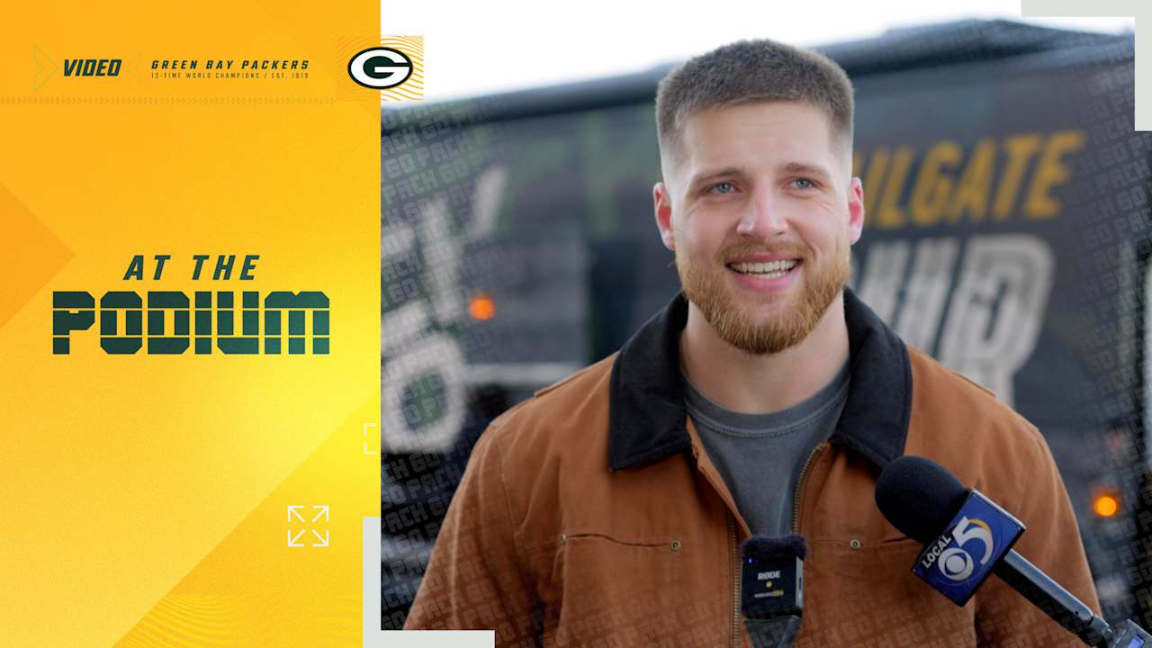 Tucker Kraft sees Tailgate Tour as a 'good opportunity' to see Wisconsin