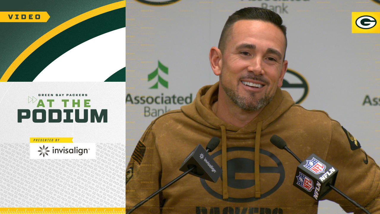 Matt LaFleur: 'I think that shows how he matured'