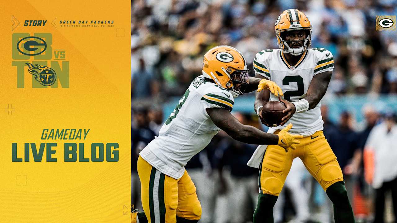 Live Blog: Packers-Titans | Week 3