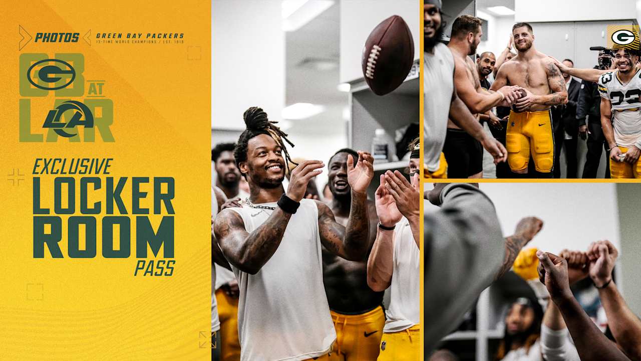 Inside the Packers' locker room after road win | Week 5 vs. Rams