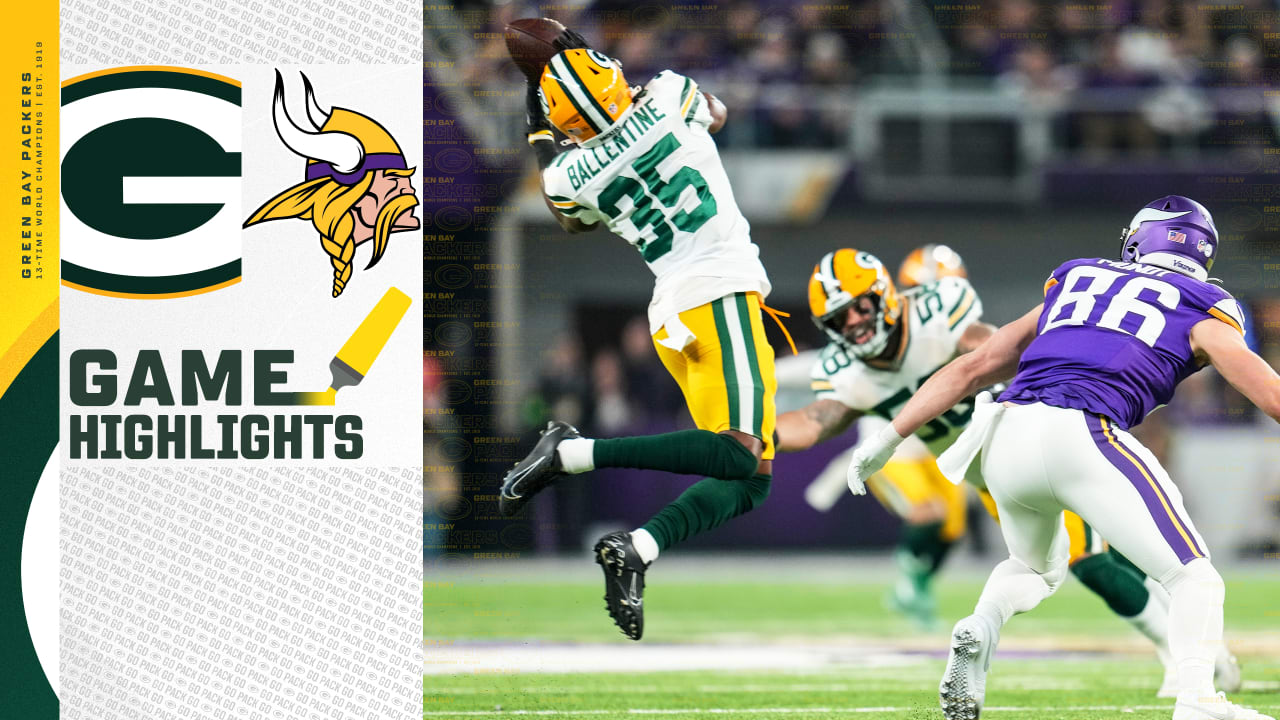 Corey Ballentine records his first career interception | Packers vs ...