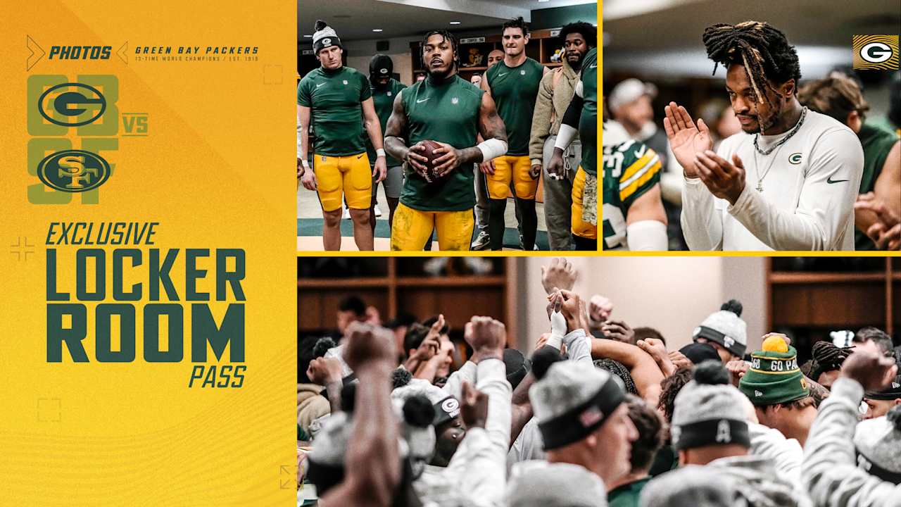 Locker Room Pass: Inside the Packers' locker room after win vs. 49ers