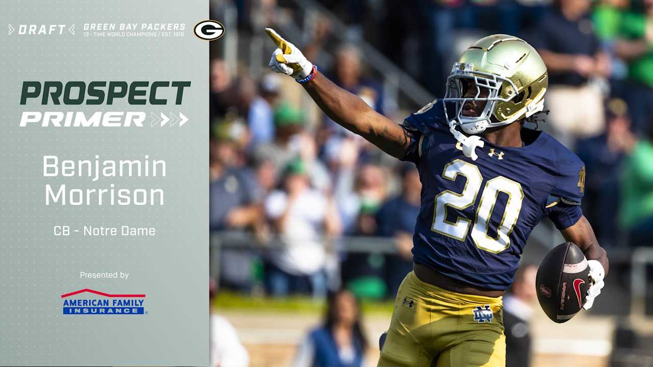 Prospect Primer: Benjamin Morrison, CB, Notre Dame