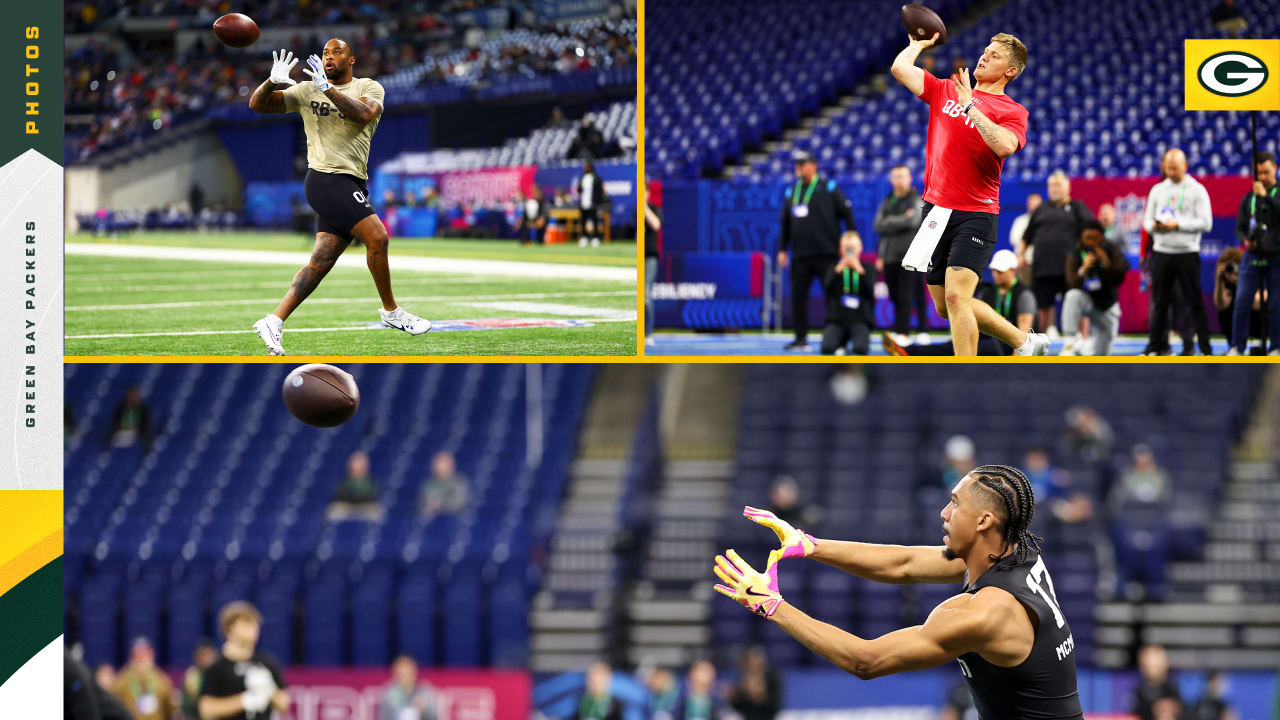 Photos: Best of RB, QB, WR workouts at the 2024 NFL Scouting Combine