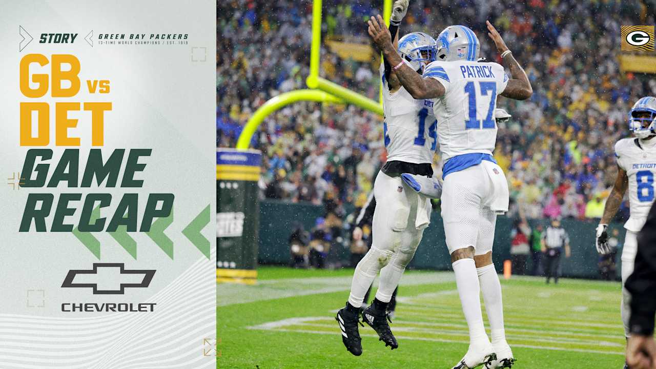Game recap: 5 takeaways from Packers’ loss to Lions