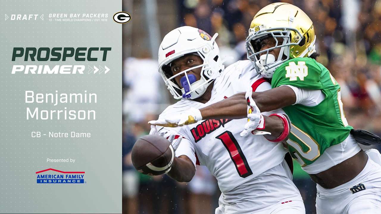 Prospect Primer: Benjamin Morrison, CB, Notre Dame