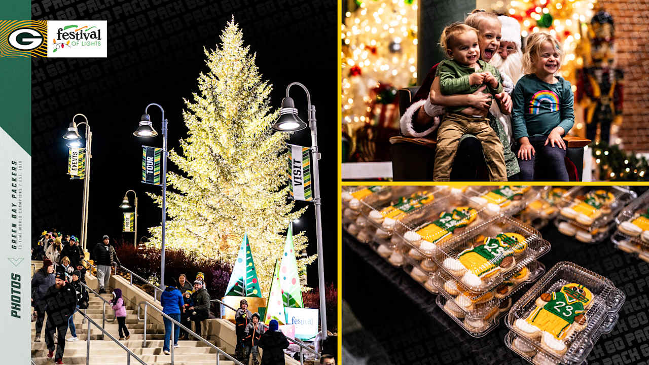 Photos: Packers host 18th annual Festival of Lights at Lambeau Field