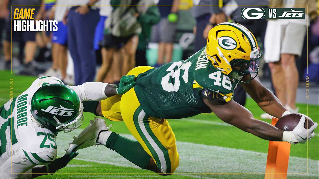 Amar Johnson TOUCHDOWN | Packers vs. Jets