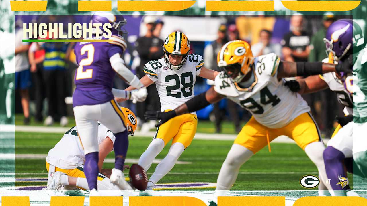 Trey Smack Good From 59 Packers Vs Vikings