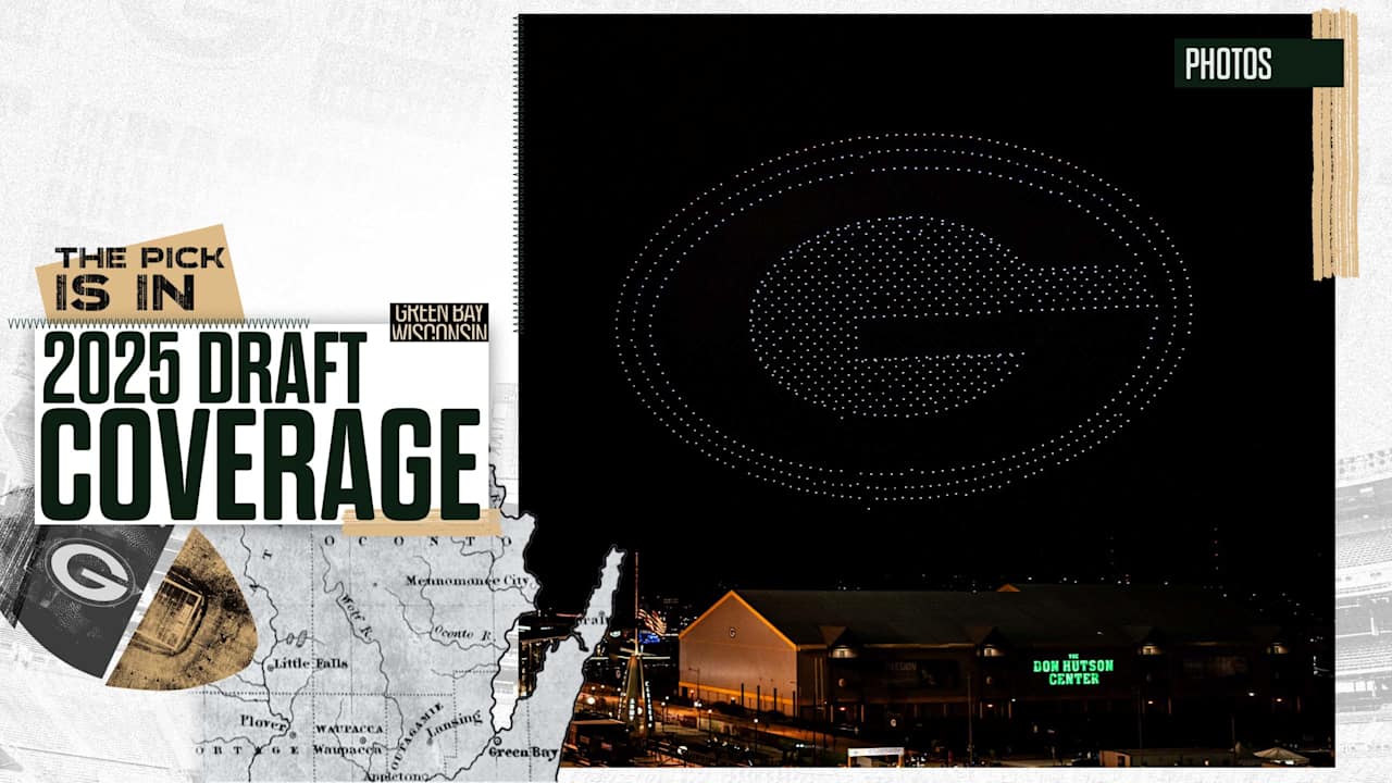 Photos: Drone show closes out Day 2 of the 2025 NFL Draft