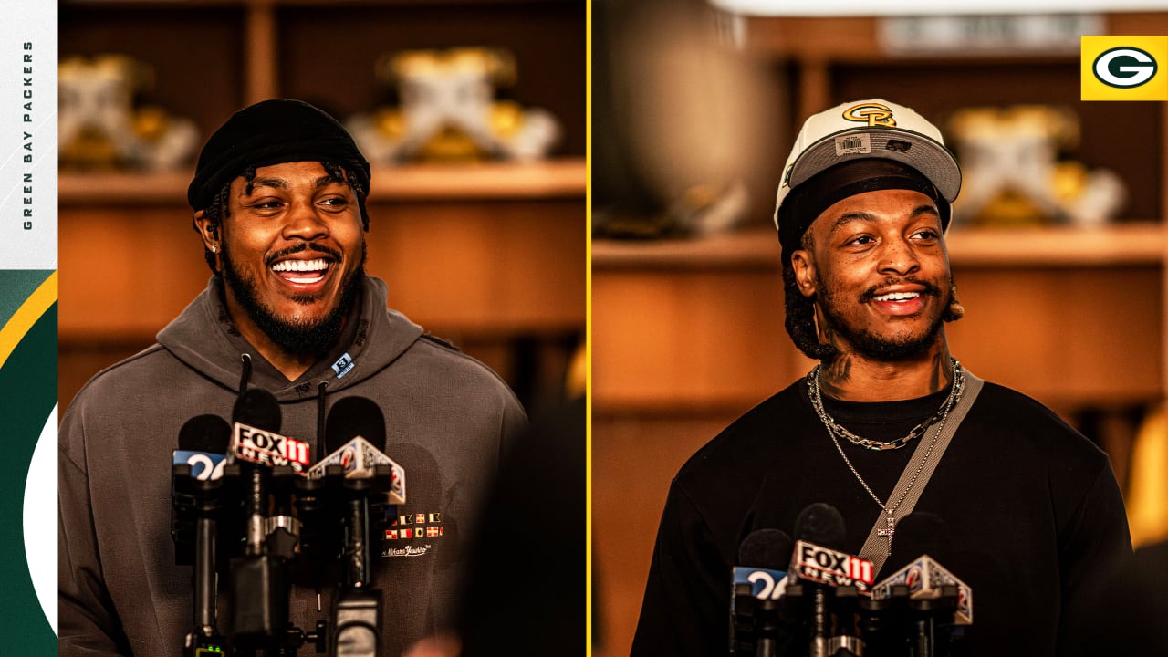 Josh Jacobs, Xavier McKinney excited to join ‘hungry group’ of Packers