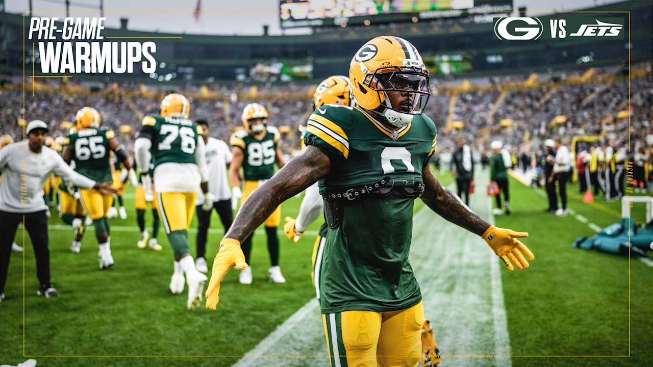 Best photos from Packers-Jets pregame warmups | Preseason Week 1