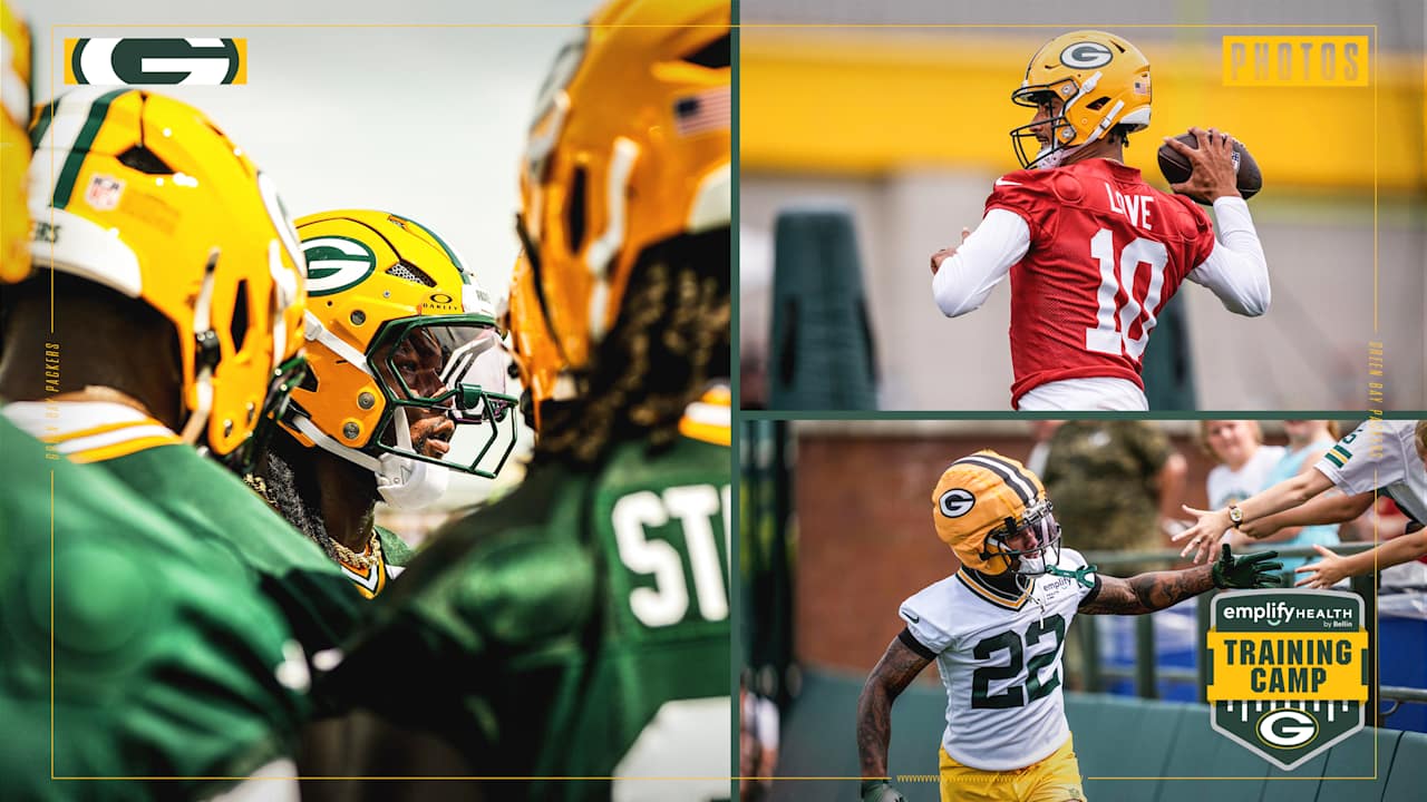 Photos: Packers return to the field to kick off 2025 training camp
