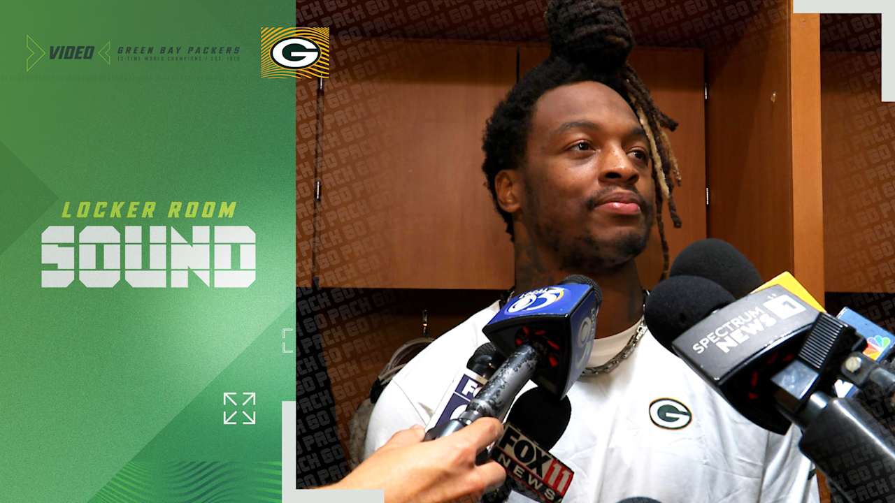 Xavier McKinney says the Packers whiteout jerseys are 'fire'