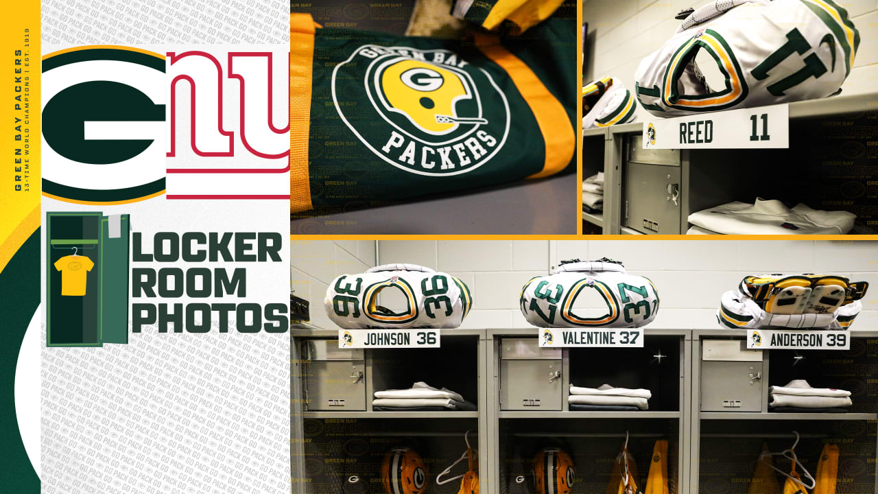 Photos: Inside the Packers' locker room before Monday Night Football