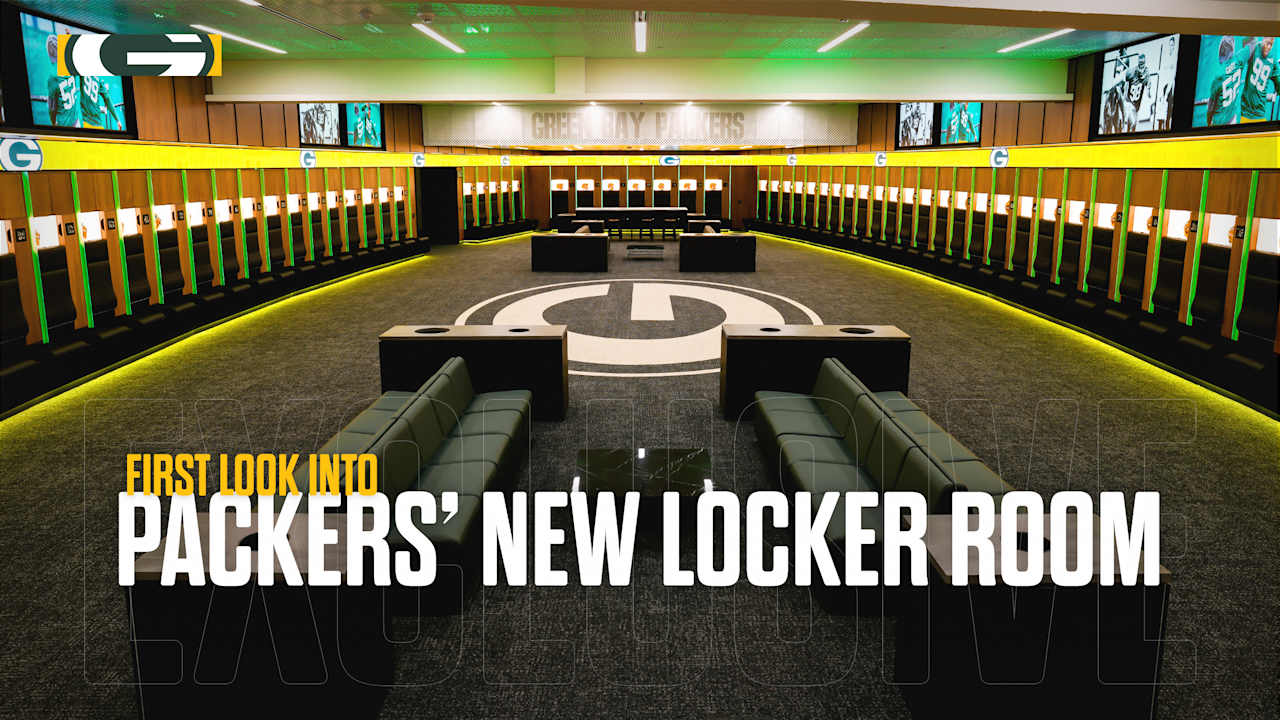 Photos: Green Bay Packers unveil newly renovated locker room