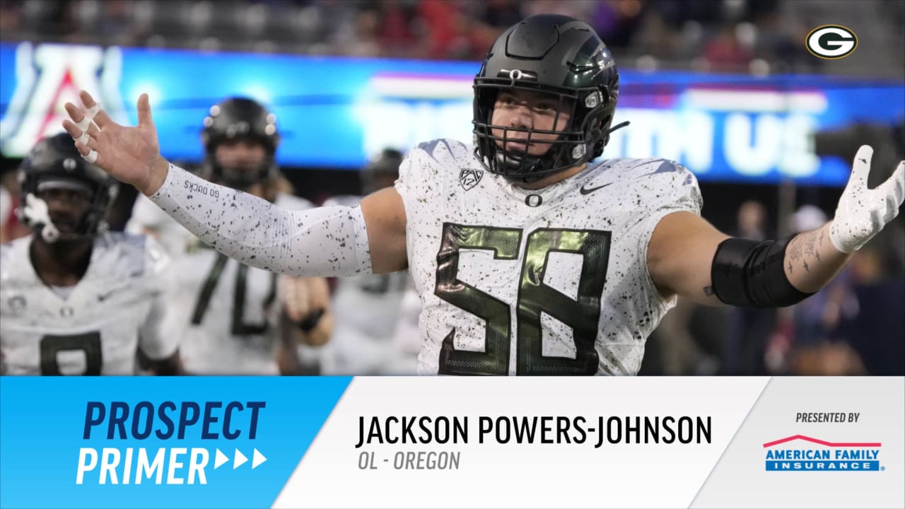 Prospect Primer: Jackson Powers-Johnson, OL, Oregon
