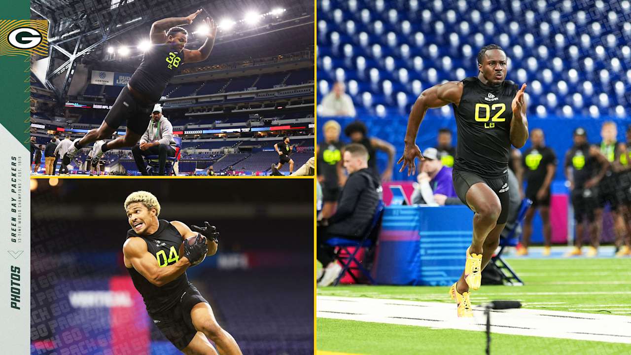 Photos: Best of DL, LB workouts at the 2025 NFL Scouting Combine