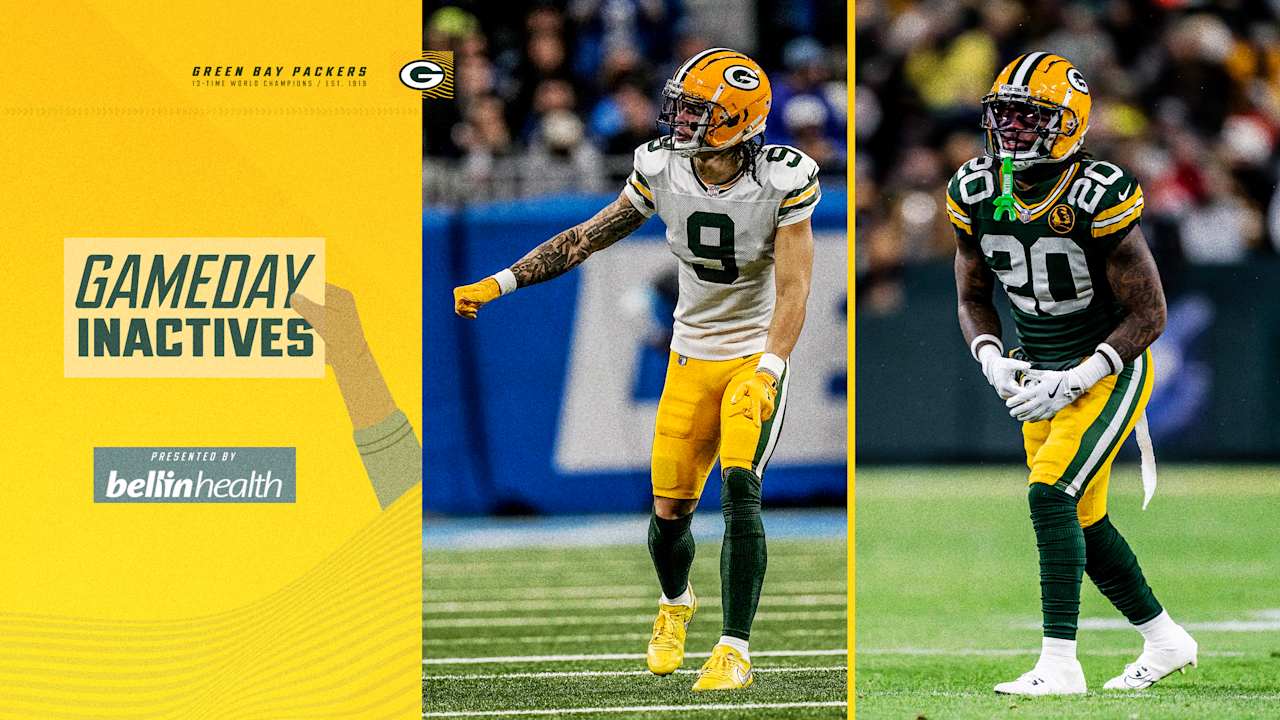 WR Christian Watson out, S Javon Bullard in for Green Bay | Packers ...