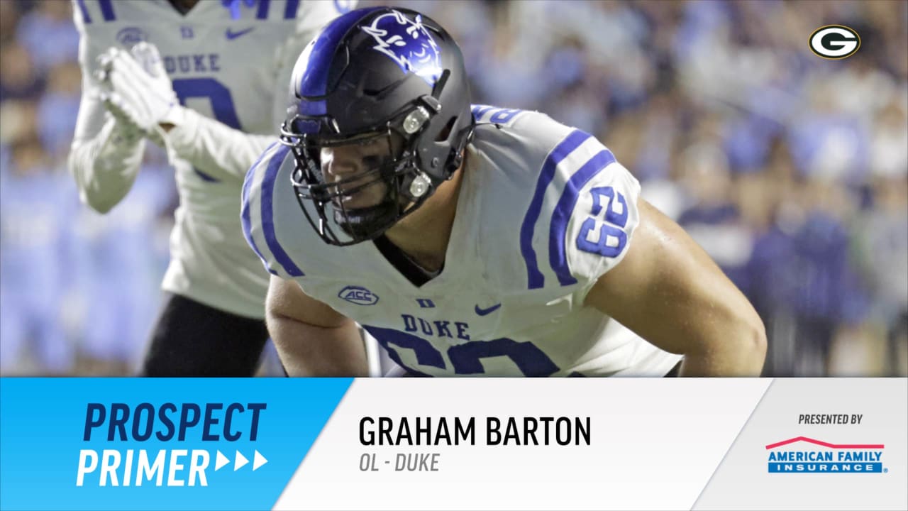 Prospect Primer: Graham Barton, OL, Duke