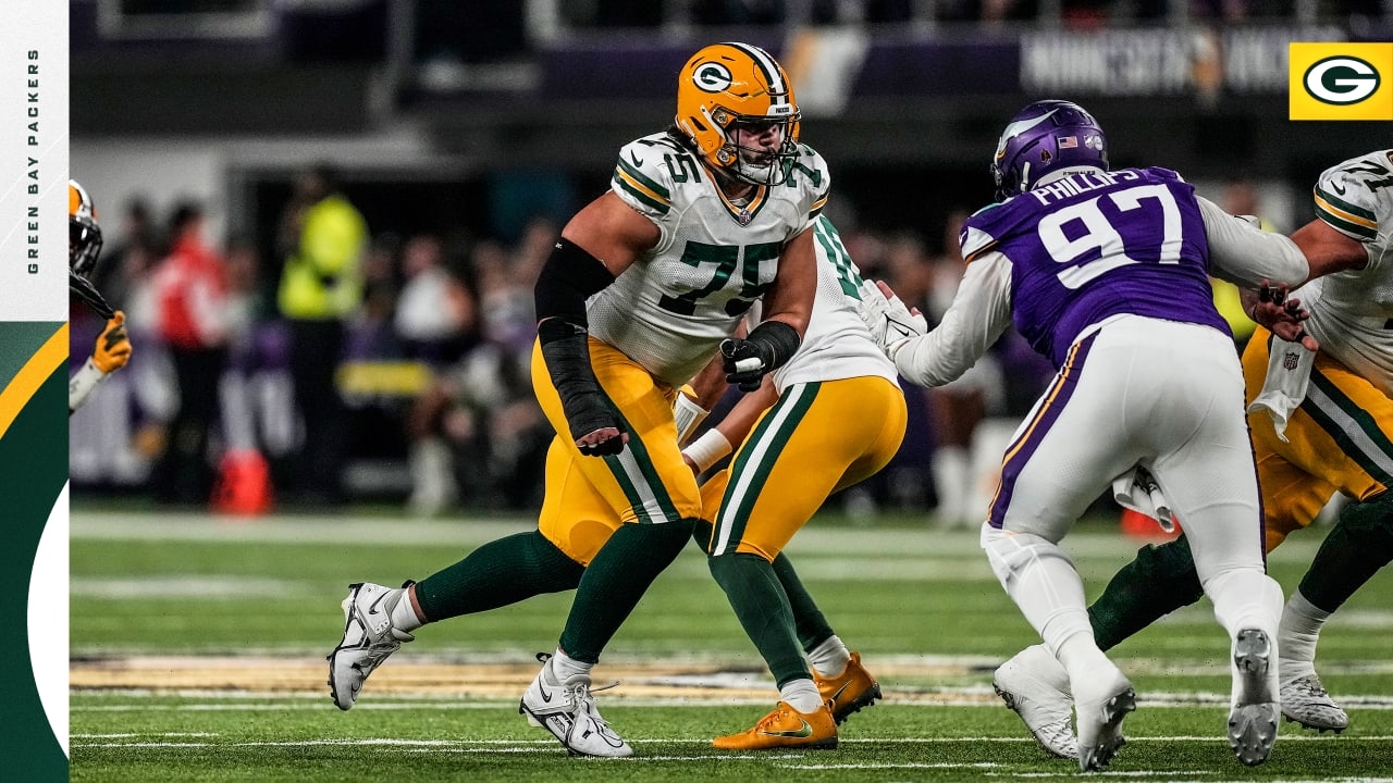 ‘Little taste’ of action was ‘hugely important’ for Packers G Sean Rhyan