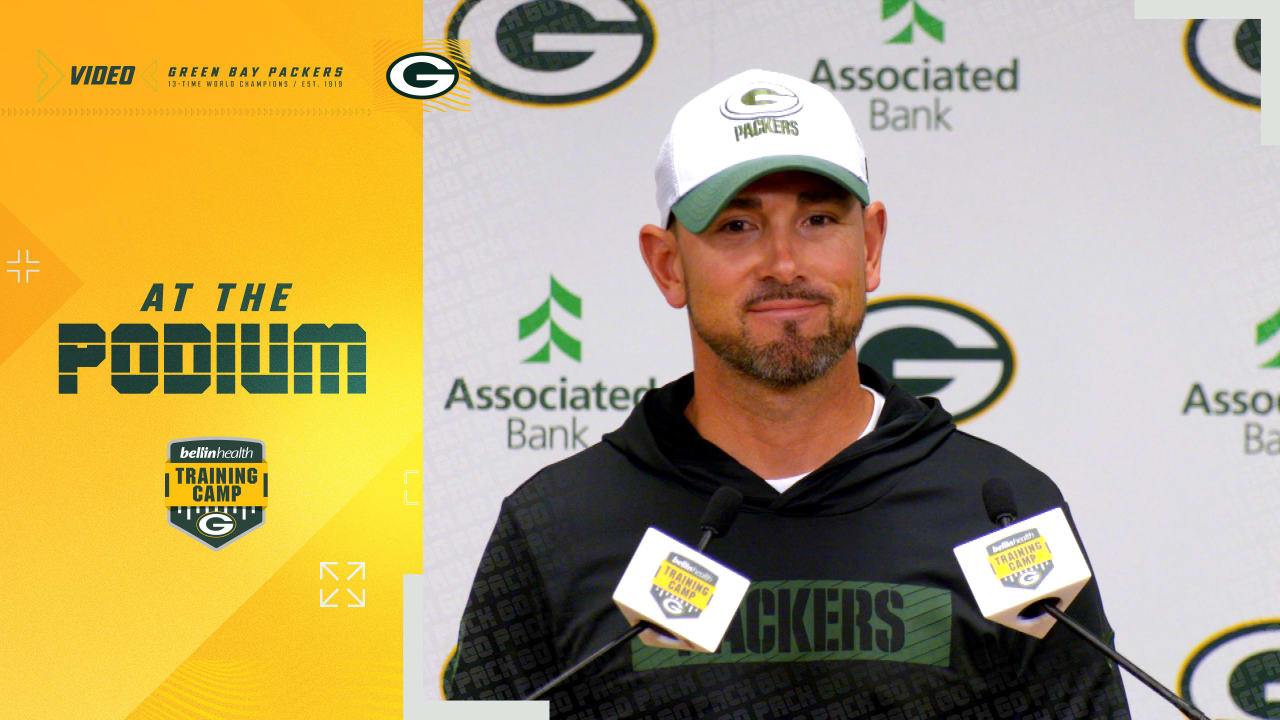 Matt LaFleur believes 'every rep is so valuable' for Lukas Van Ness
