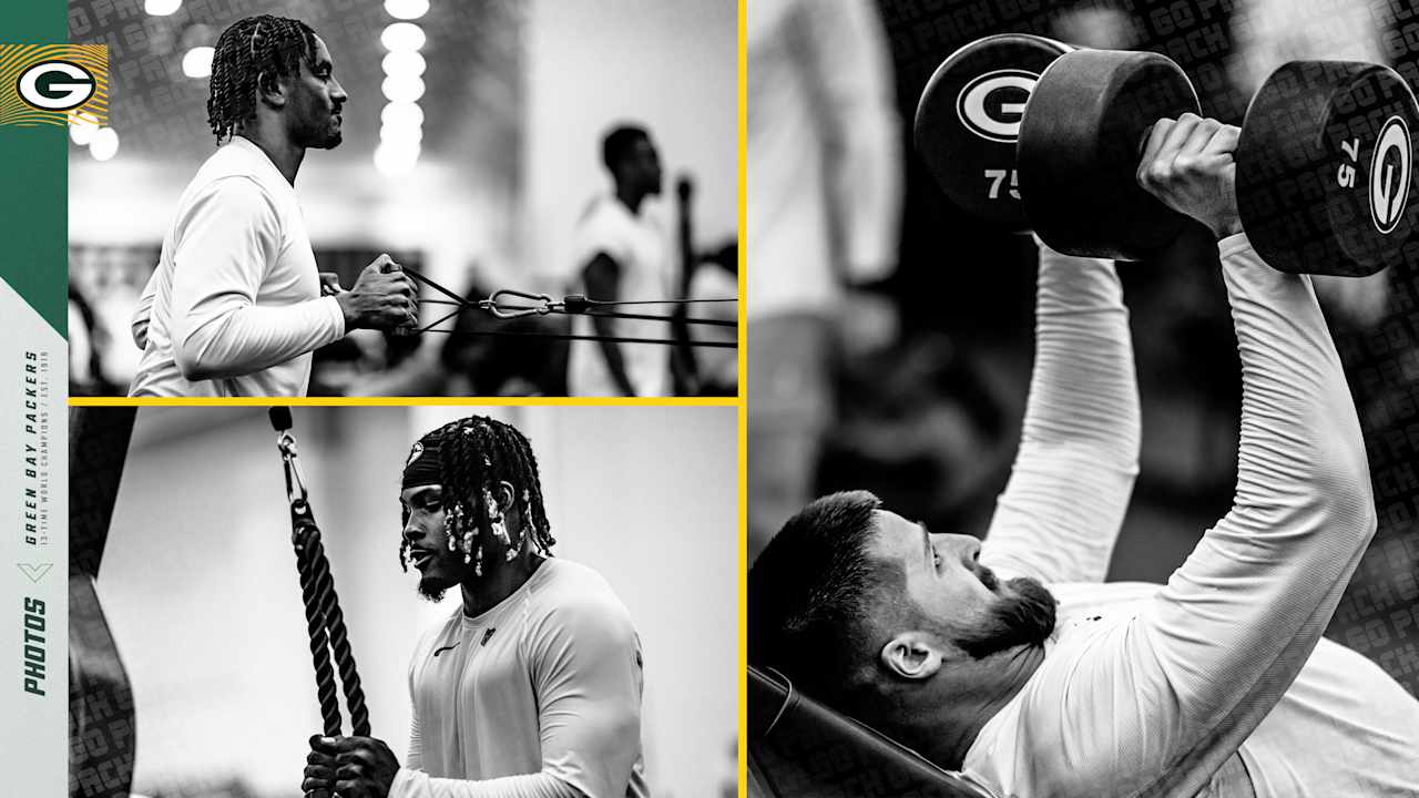 Photos: Packers weight room in monochrome