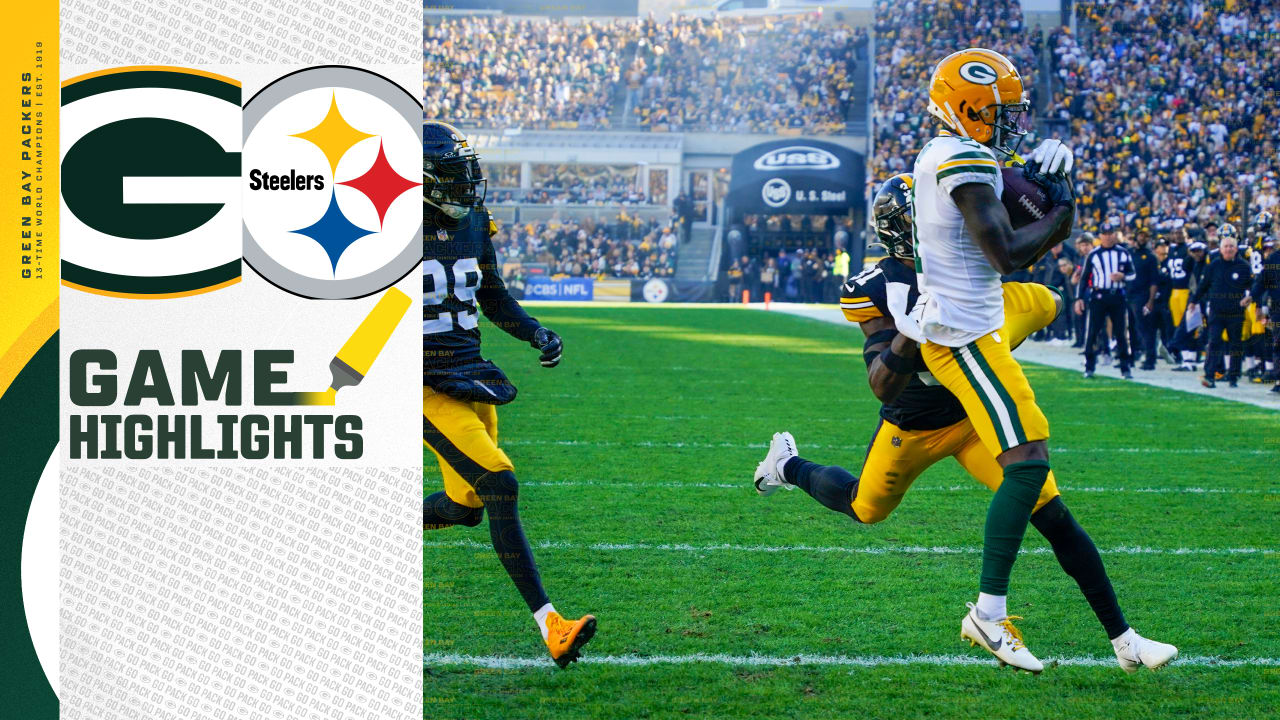 Jayden Reed scores 35-yard touchdown | Packers vs. Steelers